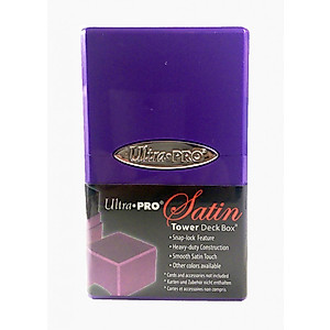 Bright Yellow Satin Tower Deck Box