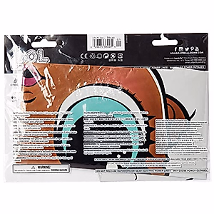 Anagram 34" Lol Surprise Diva Foil Balloon, Multicolor