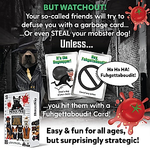 Boss Dog: The Ultimate Card Game for Families & Friends - Easy to Learn Fast-Paced Fun! Create Your Canine Crime Family - Strategize Sabotage & Battle! Perfect for Game Night Parties & Travel