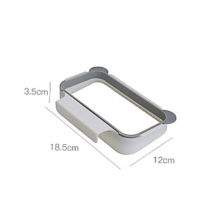 JOINPAYA Cabinet Door Bag Holder Hanging Garbage Bags Rack dustbin cage Trash can Bracket Desk Garbage Bag Holder Garbage can Kitchen Trash Bag Holder Hanging Trash Bag Holder Panda Drawer