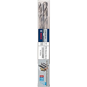 Bosch 2608596824 6.5 x 97 x 139 mm DIN340 HSS-G Drill Bits