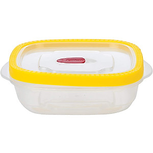 Hansi Naturals goodcook Flex Trim Food Storage Clear Containers with Vented Colored LIds, 16 Piece Value Pack