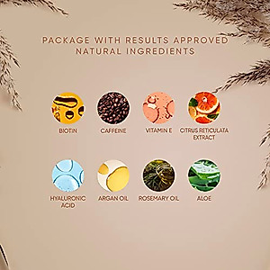 ProBliva Rice Water Shampoo and Conditioner Set for Hair Growth, Packed with Biotin, Caffeine, Reticulata Extract, Vitamin E, Hyaluronic Acid, Rosemary Oil, Daily Routine Shampoo For Thickening / Thinning Hair and Hair Loss, For Women