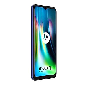Motorola Moto G9 Play XT2083 Dual-SIM 64GB + 4GB RAM (GSM Only | No CDMA) Factory Unlocked 4G/LTE Smartphone (Sapphire Blue) - International Version
