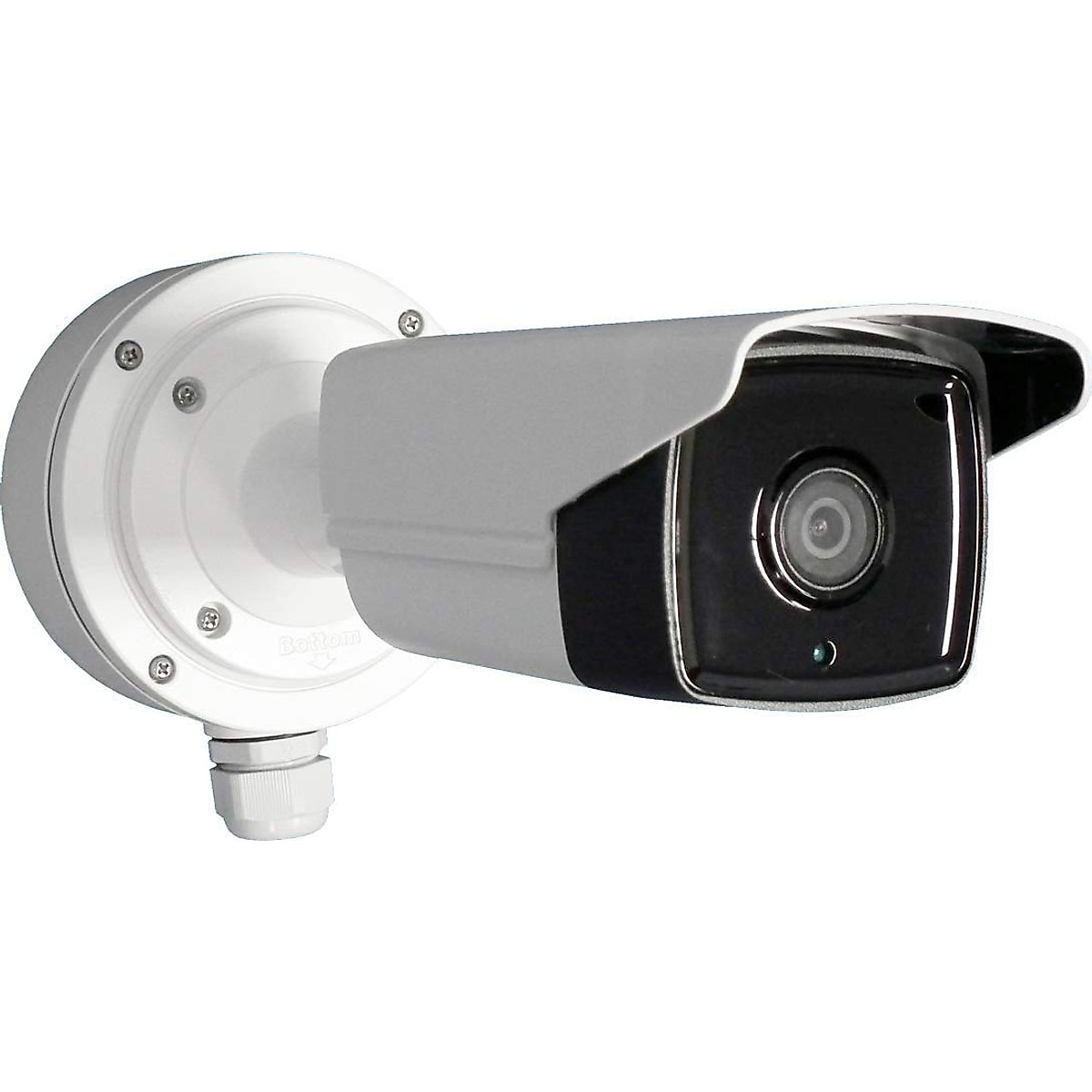 DIYSecuritycameraworld 2MP License Plate Recognition Camera - Smart IP PoE Motorized VF 8-32mm Lens Bullet for License Plate Capture, Exterior EXIR Upto 360ft, Built-in SD Card Slot