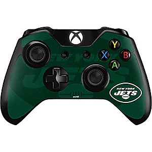 Skinit Decal Gaming Skin Compatible with Xbox One Controller - Officially Licensed NFL New York Jets Double Vision Design