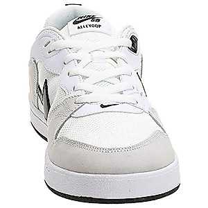 Nike SB Alleyoop Mens Trainers CJ0882 Sneakers Shoes (UK 8 US 9 EU 42.5, White Black White 100)