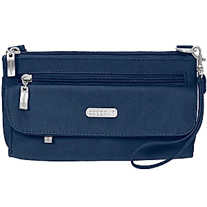 Baggallini Plaza Travel Mini Crossbody Bag, Pacific, One Size