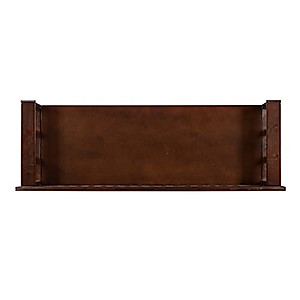 Linon Home Dcor Linon Home Decor Cynthia Storage Bench, 50"w x 17.25"d x 32"h, Walnut
