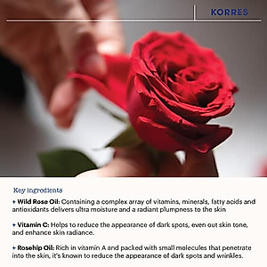 KORRES Wild Rose Night-Brightening Sleeping Facial 40 Ml,1.35 fl.oz. (New Packaging)