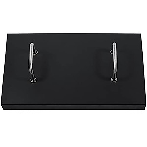 Hard Cover for Blackstone 36 inch Griddle, 5004 Griddle Hard Cover Lid, Black Painted Metal