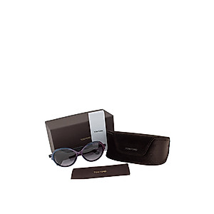 Tom Ford Milena Sunglasses, Purple, 59-15-140