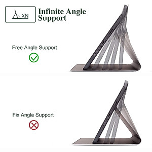 iPad 9th Generation Case, iPad 8th Generation Case, iPad 7th Generation Case, iPad 10.2 Case for Girls Women, iPad Cover 9th Generation Adjustable Viewing Stand Auto Wake/Sleep, Pink CompositionBook