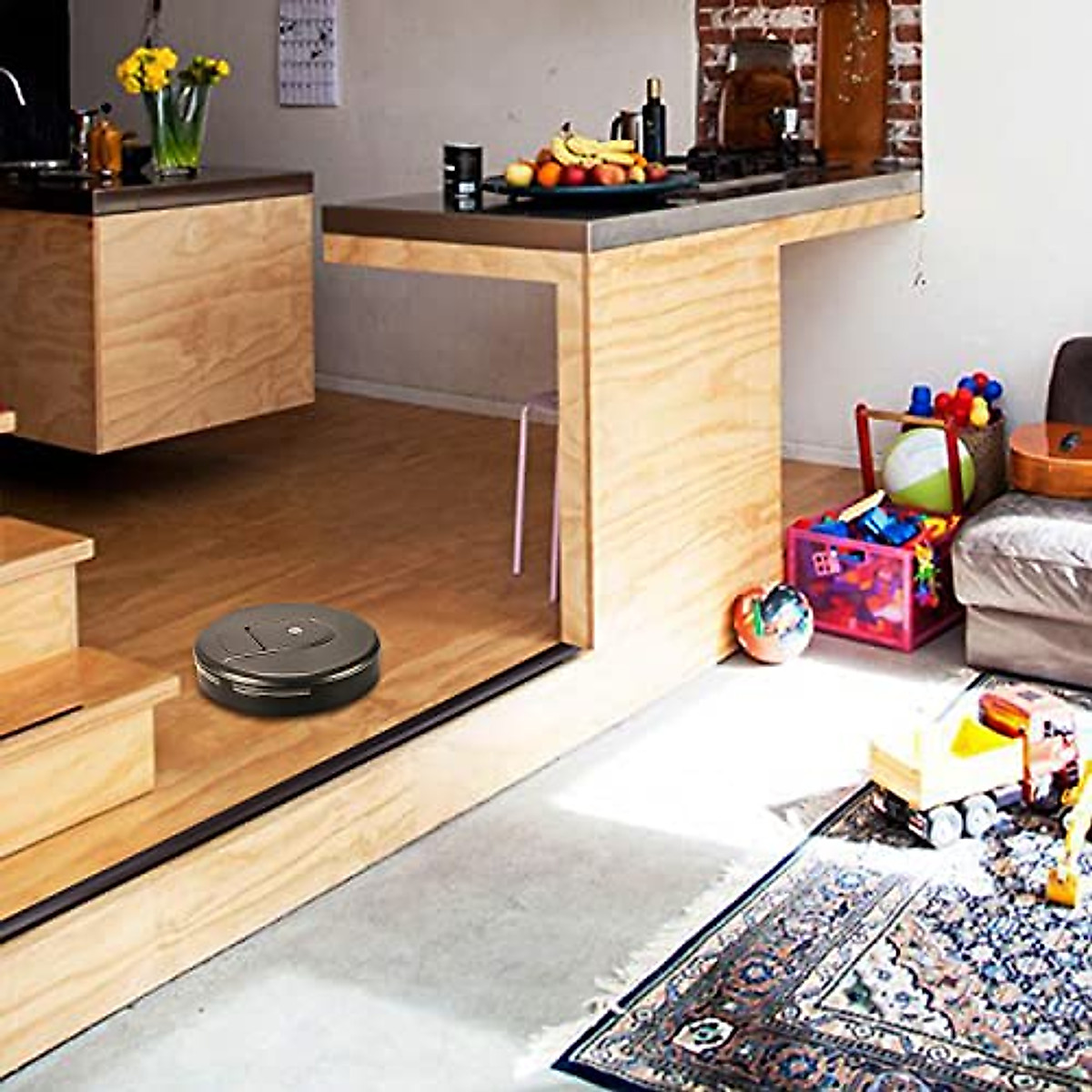 Housolution Boundary Marker, 13 Feet Magnetic Boundary Markers Strip Woks for Neato Robotic Vacuum Cleaner, Alternative Accessory Tapes with 3M Sticker, Black