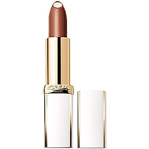 L’Oréal Paris Age Perfect Luminous Hydrating Lipstick + Nourishing Serum, Brilliant Brown, 0.13 oz.