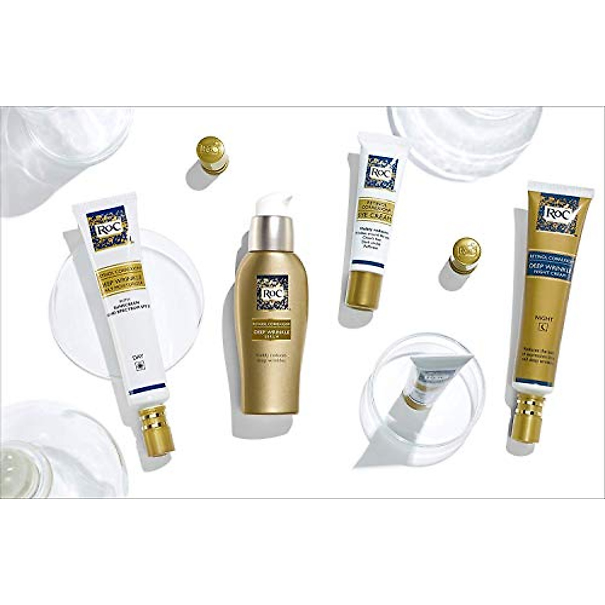 2 Pack - RoC Retinol Correxion Deep Wrinkle Night Cream 1.0 fl. oz (30 ml)