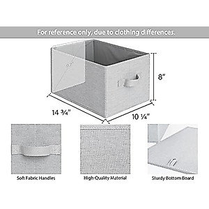 StorageWorks 2-Pack Narrow Storage Bins with 3-Pack Storage Baskets