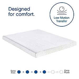 Vibe Gel Memory Foam Sofa Bed Mattress| Replacement Mattress for Queen Size Sleeper Sofa and Couch Beds