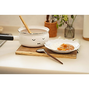 Fuji Horo MFF-18S Single Handle Pot, 7.1 inches (18 cm), Miffy Face