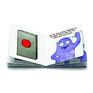 Don't Push the Button!: A Funny Interactive Book For Kids