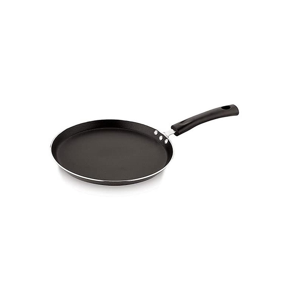 Shourya Trading Non Stick Dosa Pan or Roti Tawa,Big Dosa Pan Size-285 mm,Thickness 2.6mm,Non Stick Dosa Tawa,Round Griddle,Cookware pan- Color -Black