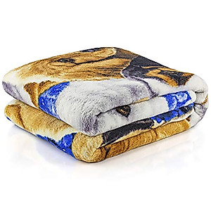 Dogs Selfie Super Soft Plush Fleece Throw Blanket & Puppy Collage Super Soft 50" x 60" Plush Fleece Throw Blanket by Jenny Newland