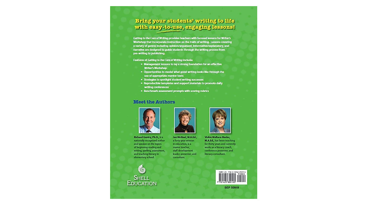 Getting to the Core of Writing: 5th Grade Writing Strategies & Standards