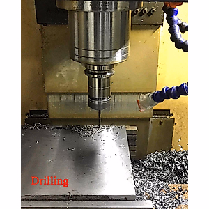 MAXTOOL 5/64" 10pcs Identical Jobber Length Drills HSS M2 Twist Drill Bits Fully Ground Black & Bronze Straight Shank Drills; JBF02H10R05P10