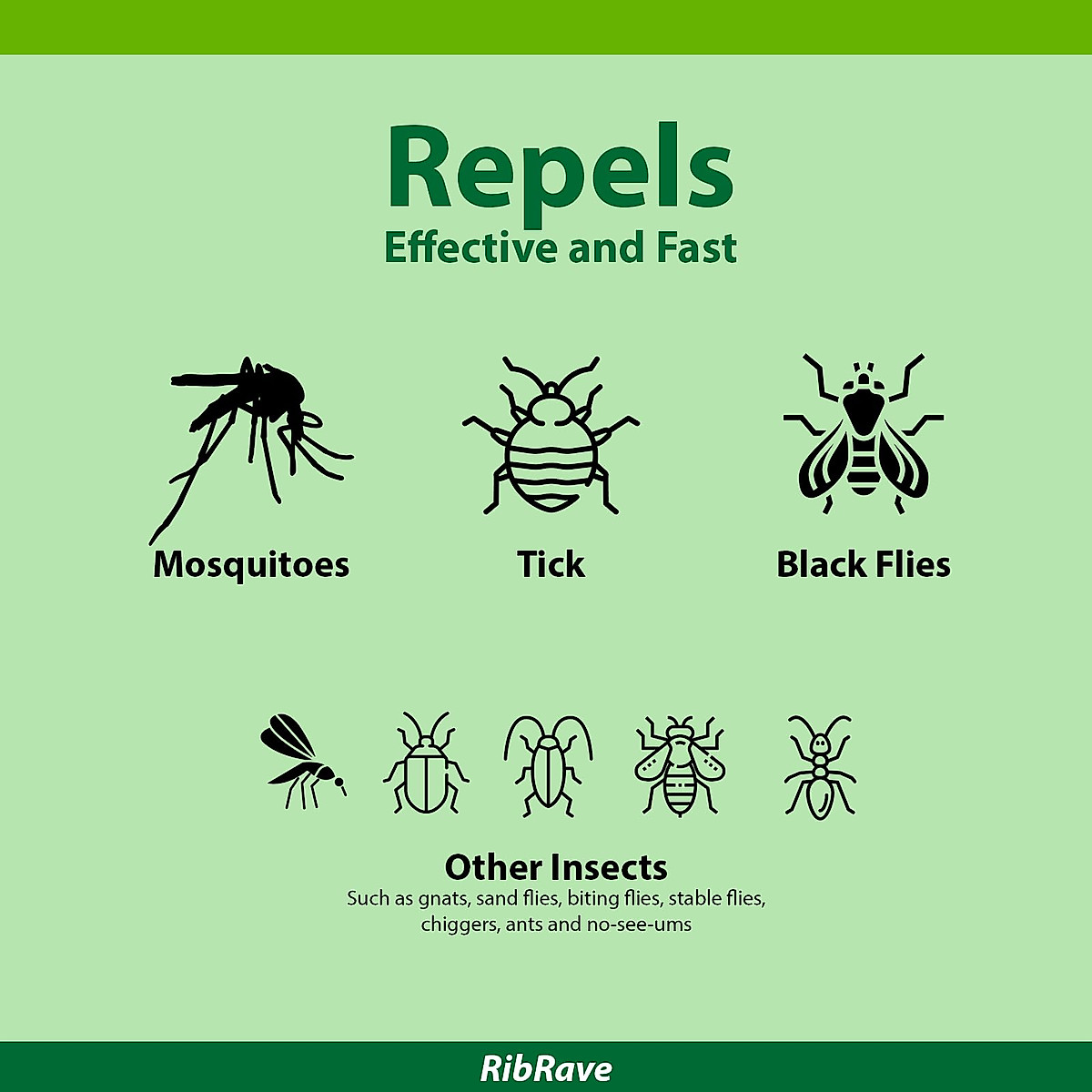 Mosquito Repellent Spray for Body, Insect Repellent Spray Natural Bug Repellent for Skin DEET-Free Travel Size 2 Fl Oz (2 Pack)