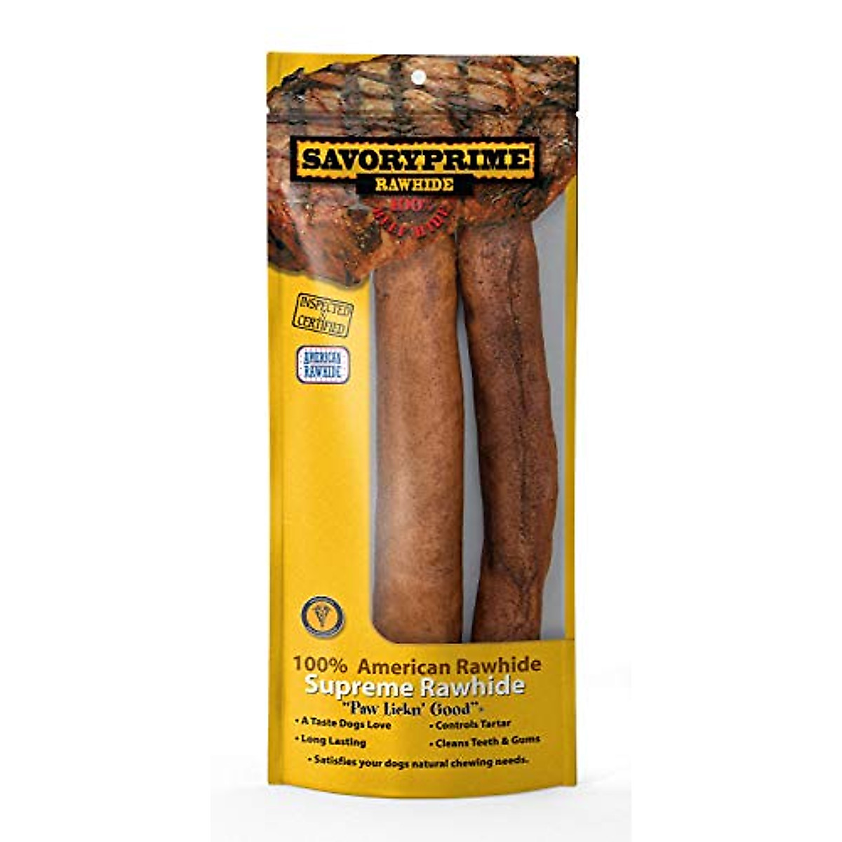 Savory Prime 2-Pack Retriever Roll, 10-Inch, Beef