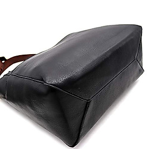 Extra Whipstitched Braid Strap 2 Way Multi Pocket Compartment Vegan Leather Boho Hobo Bag X-LARGE