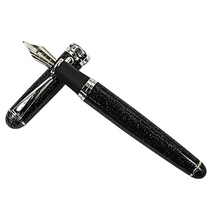 Gullor Advanced Jinhao Medium Fountain Pen X750 Black Night Sky Pattern