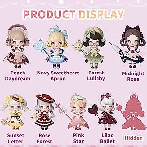 BEEMAI Kokoya Dream Stars Series 8PCs Random Design Cute Figures Collectible Toys Birthday Gifts (Whole Set)