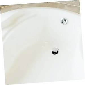 COOLHIYA Bathtub Drain Plug Anti Clogging Sink Drain Stopper Bathtub Stoppers Drain Plug Bath Tub Drain Stopper Universal Tub Stopper Universal Drain Filter Bathroom Sink Stopper Copper