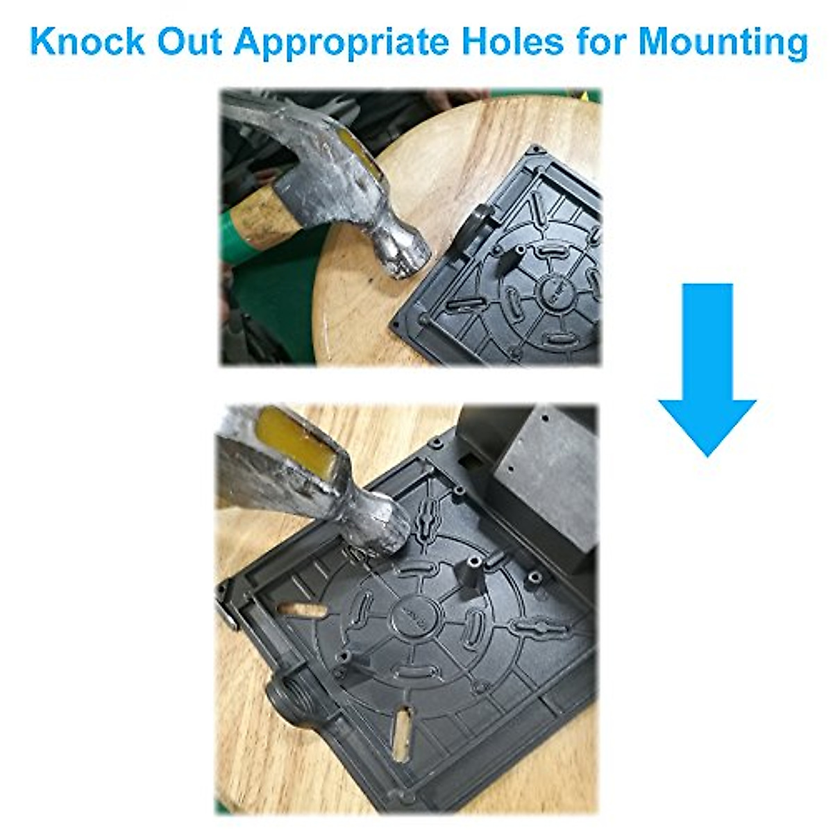 26W 3000LM LED Wall Pack Light, 100-277Vac 5000K Daylight, Photocell Dusk to Dawn Wall Pack, 150-250W MH/HPS Replacement, Outdoor Security Lighting Fixtures, Clear Lens (4-Pack White)