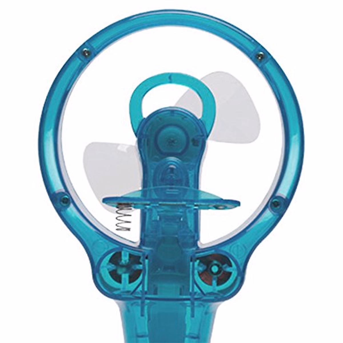 O2COOL Deluxe Misting Fan, Handheld Misting Fan, Battery Operated Fan, Water Spray Fan, Mini Portable Desk Fan, Personal Cooling Fan for Outdoor, Fine Mist Sprayer, Teal
