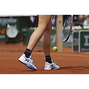 Thx4 Copper Infused Compression Ankle Brace, Silicone Ankle Sleeve Support, Pain Relief from Plantar Fasciitis, Achilles Tendonitis - Reduce Foot Swelling & Prevent Ankle Injuries - (Single)