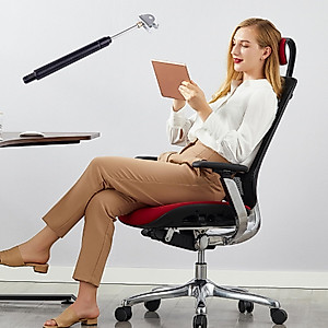 Office Chair Cylinder, 14in Replacement Office Chair Parts, Replacement Hardware Repair Part, Gas Lift Cylinder for Office Chair Hairdressing Chair