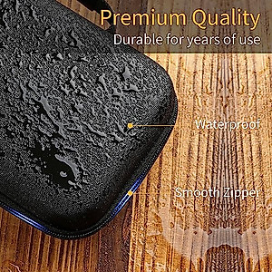 iofeiwak Carrying Case for ROG Ally - Portable Hard Shell Carrying Case for ROG Ally Gaming Handheld - Double Pocket/Button Protection/Large Capacity