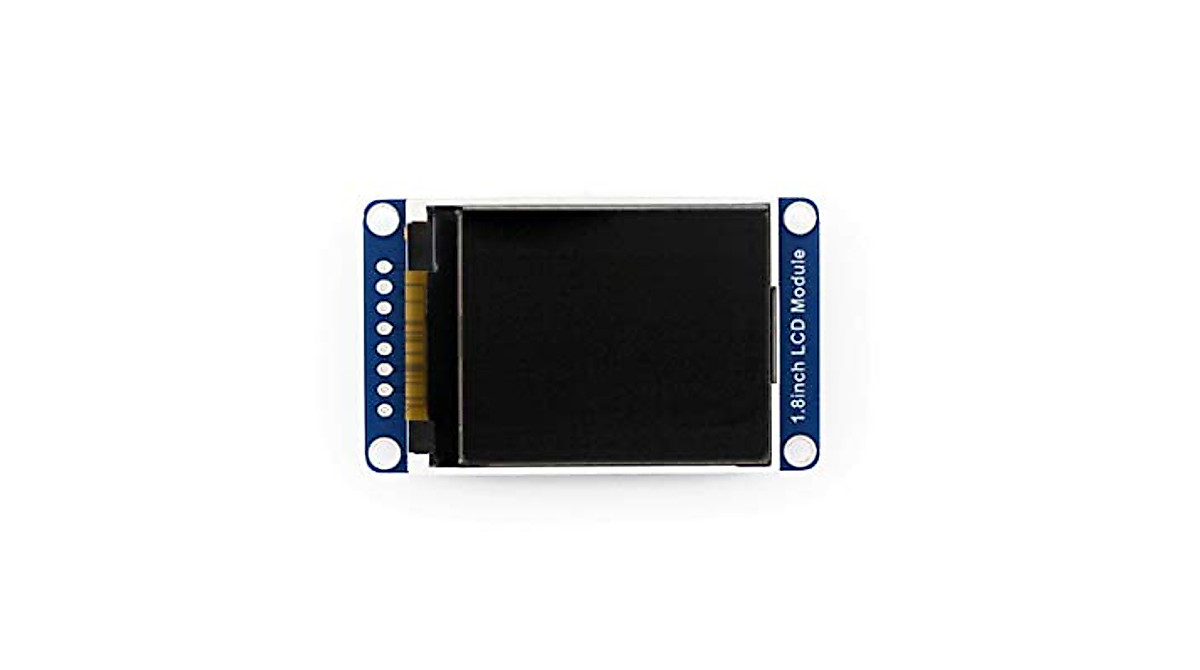 Waveshare 1.8inch LCD Display Module 128x160 Pixels with Embedded Controller Communicating via ...