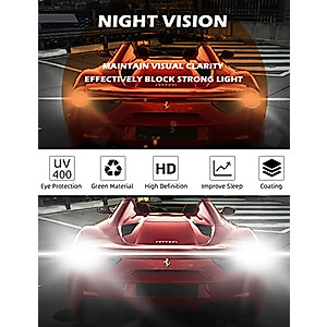 ANYLUV Blue Light Blocking Glasses Men Computer Gaming Blue Screen Glasses Mens Blue Light Blocker Glasses Rectangle Metal frame UV400 Orange Lens