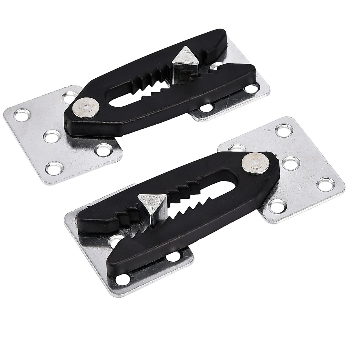 Carkio Sectional Couch Connector, 2 X Metal Sofa Joint Alligator Style Sectional Couch Connector