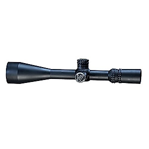NIGHTFORCE NXS 5.5-22x56mm F2 30mm Tube Precise Black Hunting Gun Scope - ZeroStop Second Focal Plane Long-Range Shooting Scope, Moar - 20 MOA Reticle (C434)
