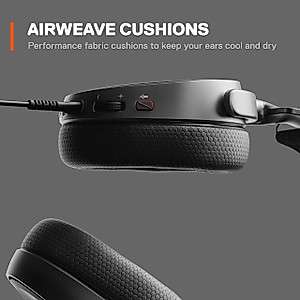 SteelSeries Arctis 3 Console Stereo Wired Gaming Headset for PlayStation 4, Xbox 1, Nintendo Switch, VR, Android and iOS - Black (Renewed)