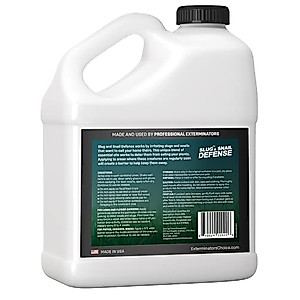 Exterminators Choice Slug and Snail Spray | 1 Gallon | Repels Most Common Types of Slugs and Snails | Natural, Non-Toxic Formula | Quick, Easy Pest Control | Safe Around Kids & Pets