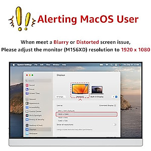 Portable Monitor-15.6 Inch Travel Screen FHD FreeSync Frameless Eye Care USB-C Computer Display with Type-C HDMI Speakers for Laptop PC Mac Surface PS4/5 Xbox Switch, with Smart Cover, VESA Mountable