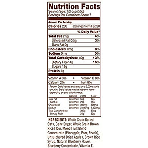 Bob's Red Mill Gluten Free Apple Blueberry Granola, 12-ounce (Pack of 4)