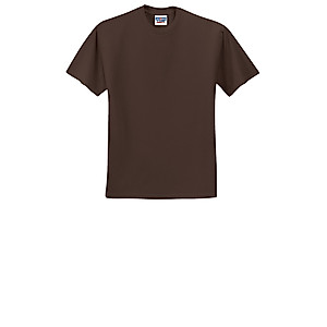 Jerzees Dri-Power Mens Active T-Shirt Large Chocolate