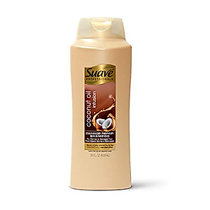 Suave Professionals Damage Repair Shampoo for Normal to Damaged Hair Coconut Oil Infusion Dry Hair Shampoo with Pure Coconut Oil 28 oz