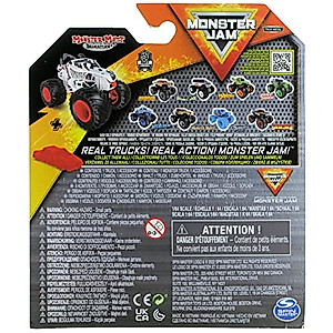Monster Jam 2022 Spin Master 1:64 Diecast Truck with Bonus Accessory: Ruff Crowd Monster Mutt Dalmatian